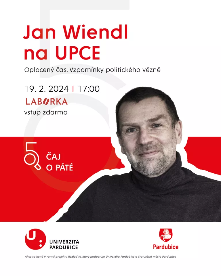 Jan Wiendl na UPCE: Oplocený čas. Vzpomínky politického vězně | Univerzita Pardubice